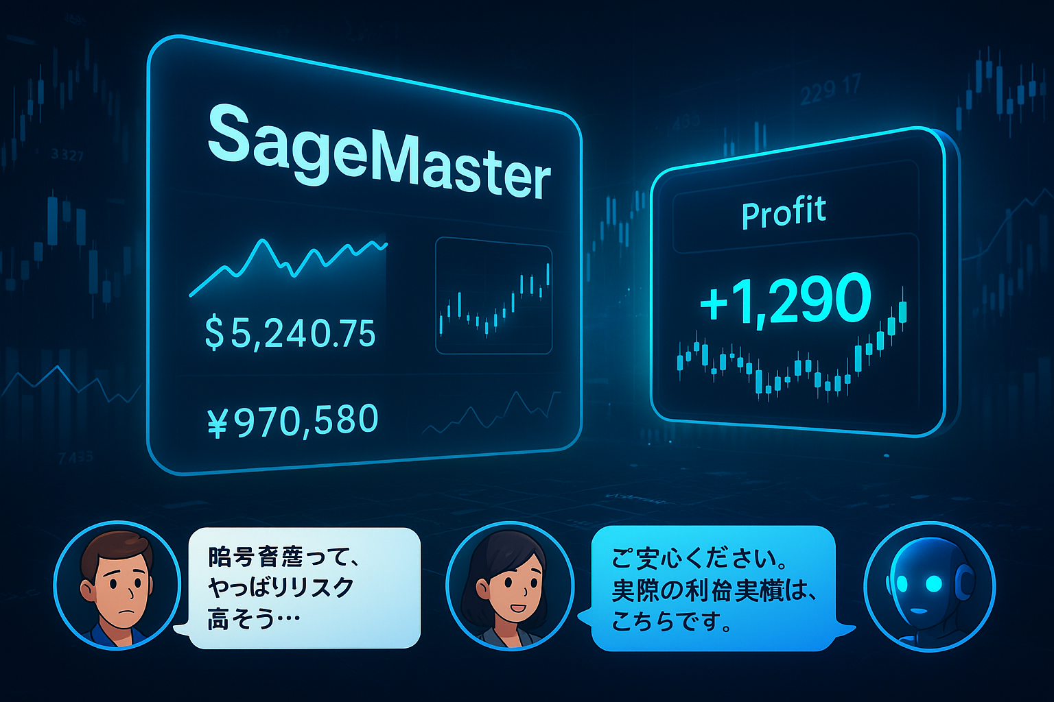 SageMaster（セージマスター）利益実績ギャラリー
